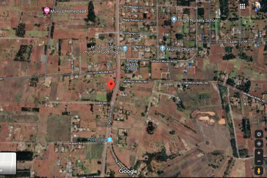 Kulta Properties | 1/4 Acre plot touching (Thogoto Mutarakwa tarmac ...